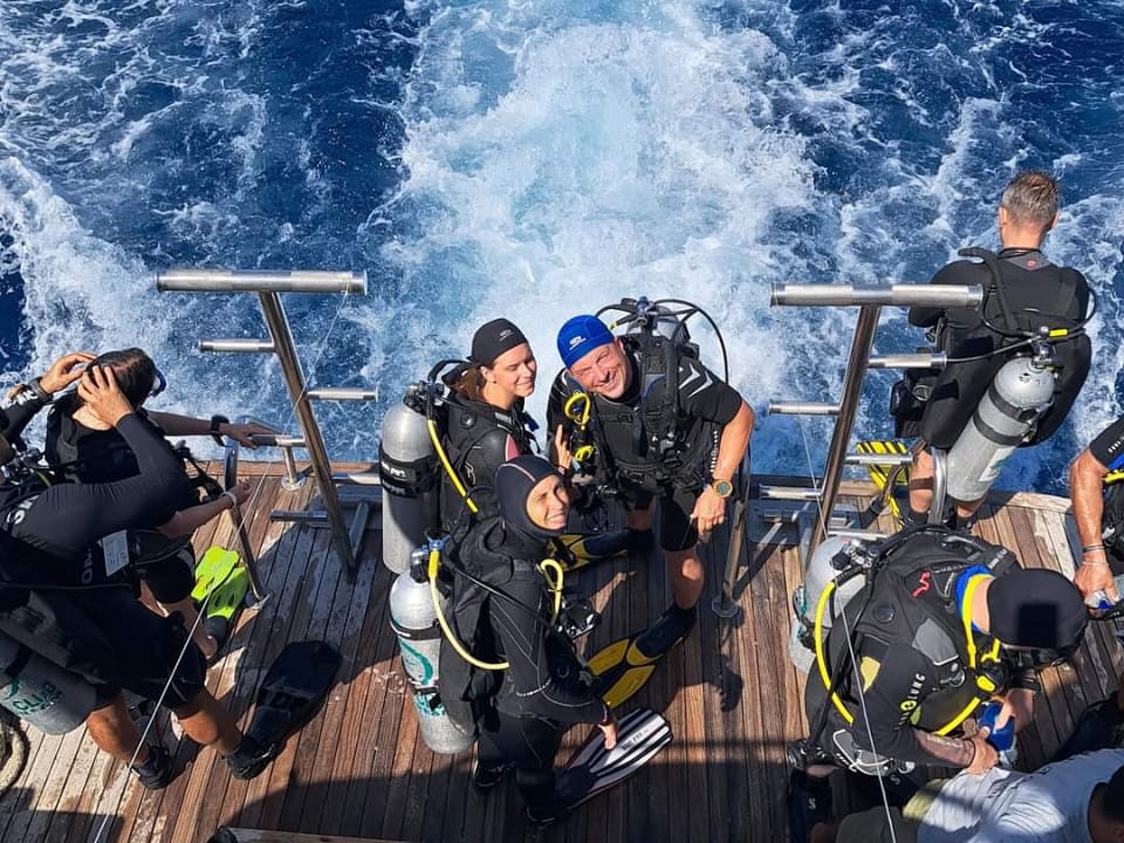Safety rules when diving from a boat | Egypt Dive